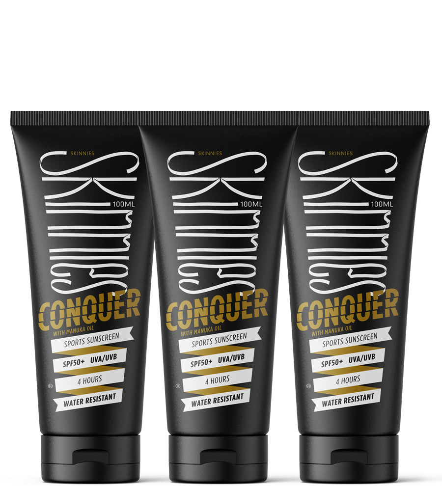 Conquer SPF50+ 3 Pack | SPF30 Sunscreen - Skinnies AU – Skinnies-AU